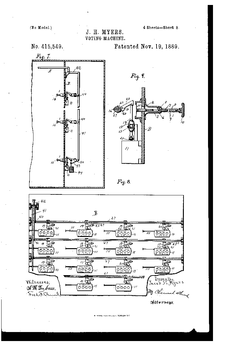 Patent History of Voting Machines | MaxVal